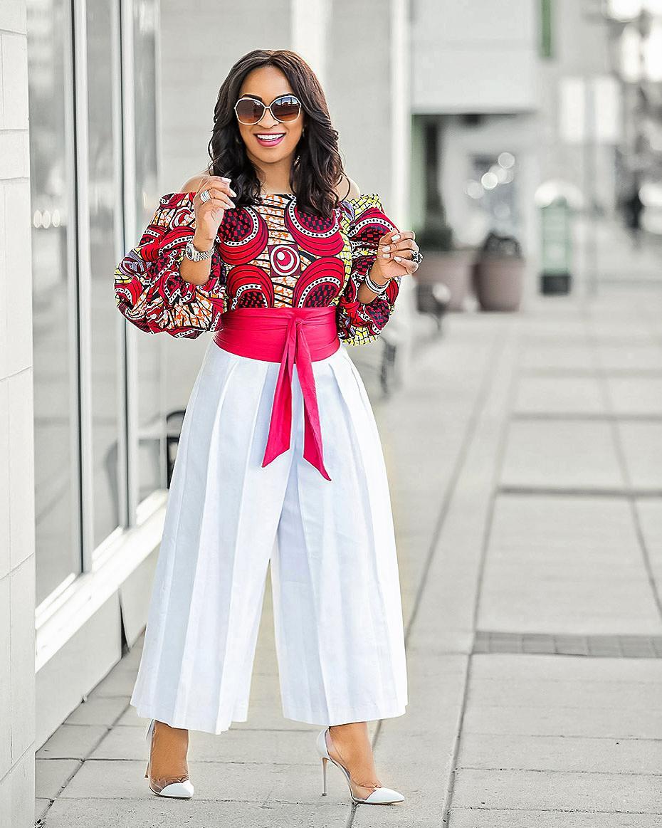 Ankara Street Style of the Day: Keke O. – All Things Ankara by Nikki ...