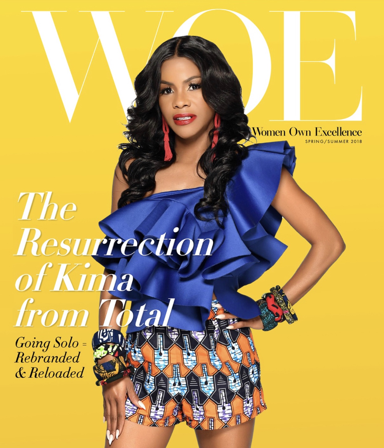 Magazine: Kima from Total for WOE Magazine Spring/Summer 2018 – All ...