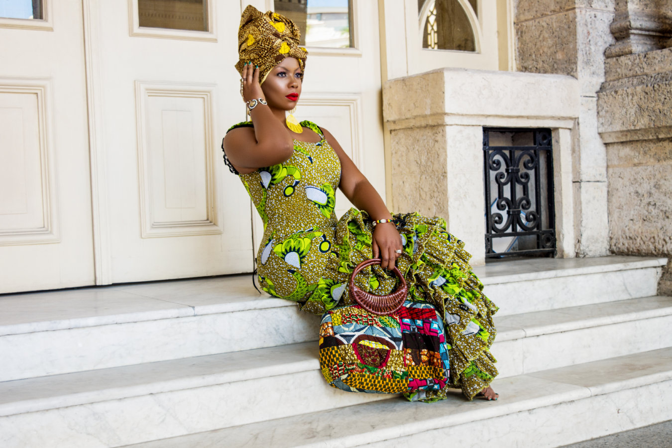 Ankara Street Style of the Day: Sarlea Mah – All Things Ankara by Nikki ...