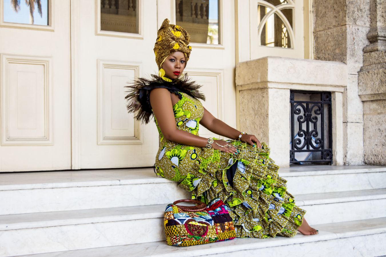 Ankara Street Style of the Day: Sarlea Mah – All Things Ankara by Nikki ...