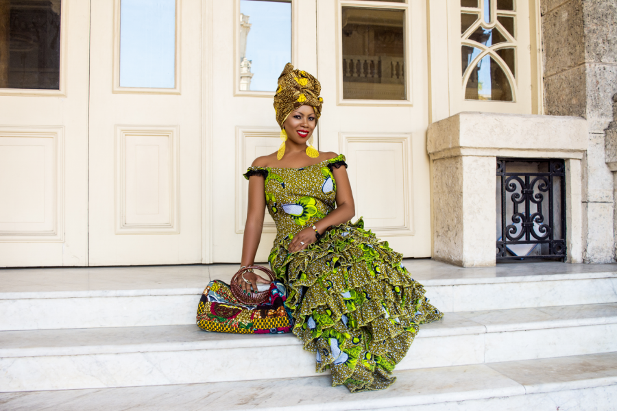 Ankara Street Style of the Day: Sarlea Mah – All Things Ankara by Nikki ...
