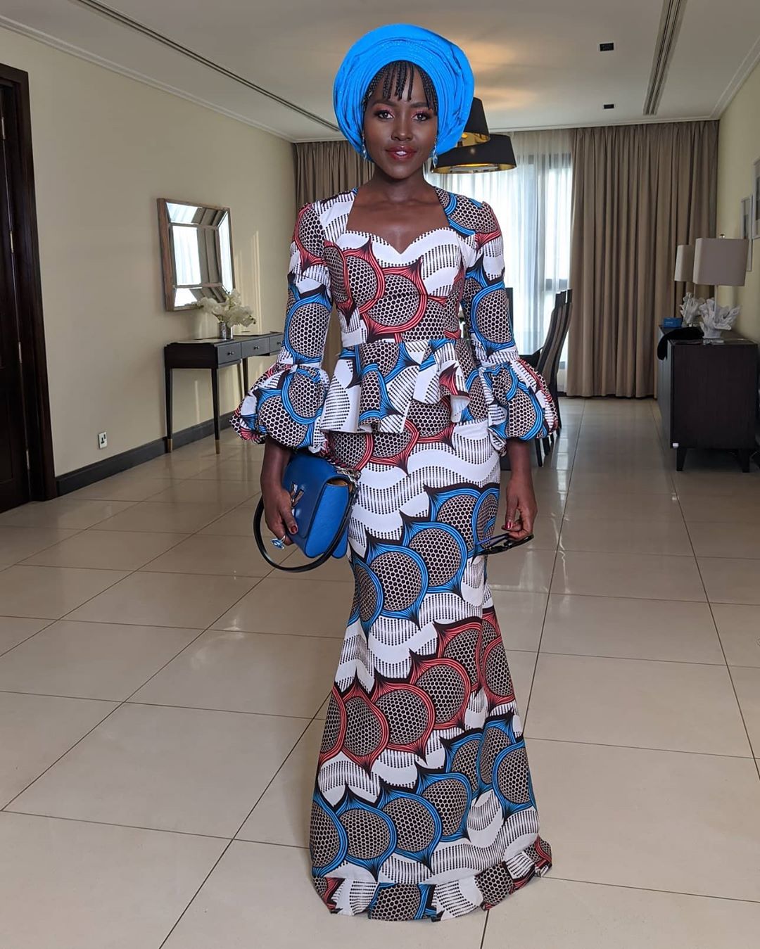 Celebrity Style: Lupita Nyong’o in Custom Funke Adepoju for Engr ...